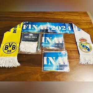 Champion | Accessories | Scarf Real Madrid Vs Borussia Dortmund Final ...